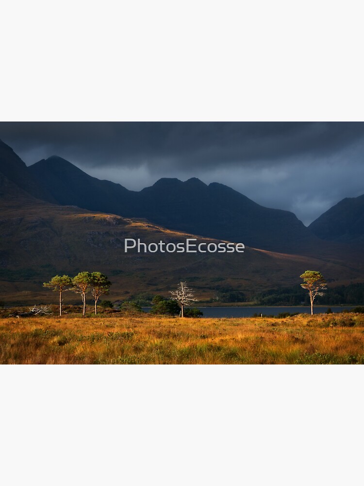 "Beinn Alligin Moody Light Torridon Scotland." Sticker for Sale by ...