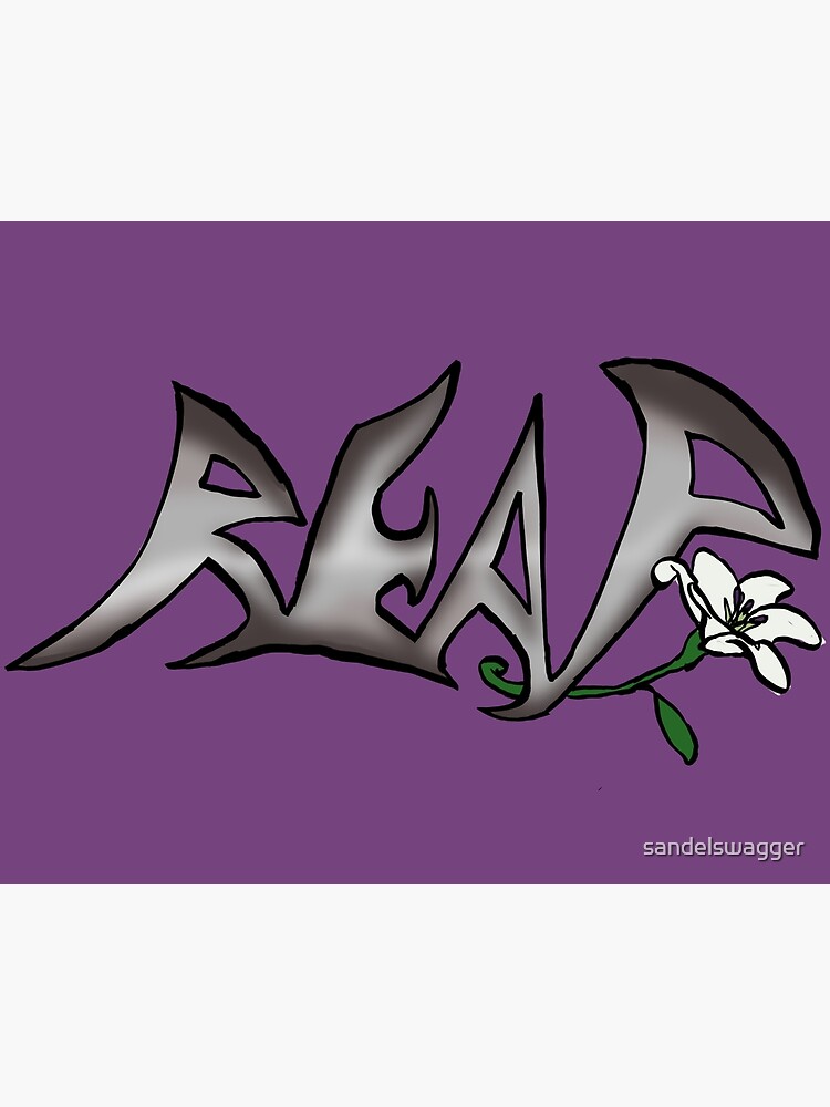 "Reap Logo" Poster for Sale by sandelswagger | Redbubble