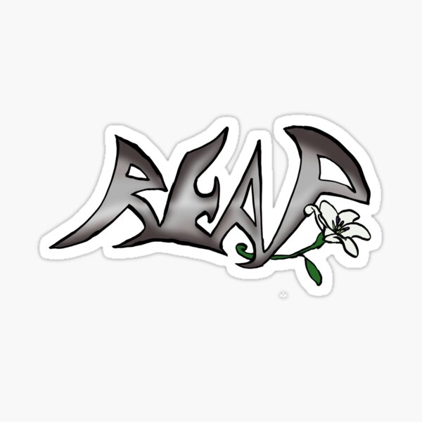 "Reap Logo" Sticker for Sale by sandelswagger | Redbubble