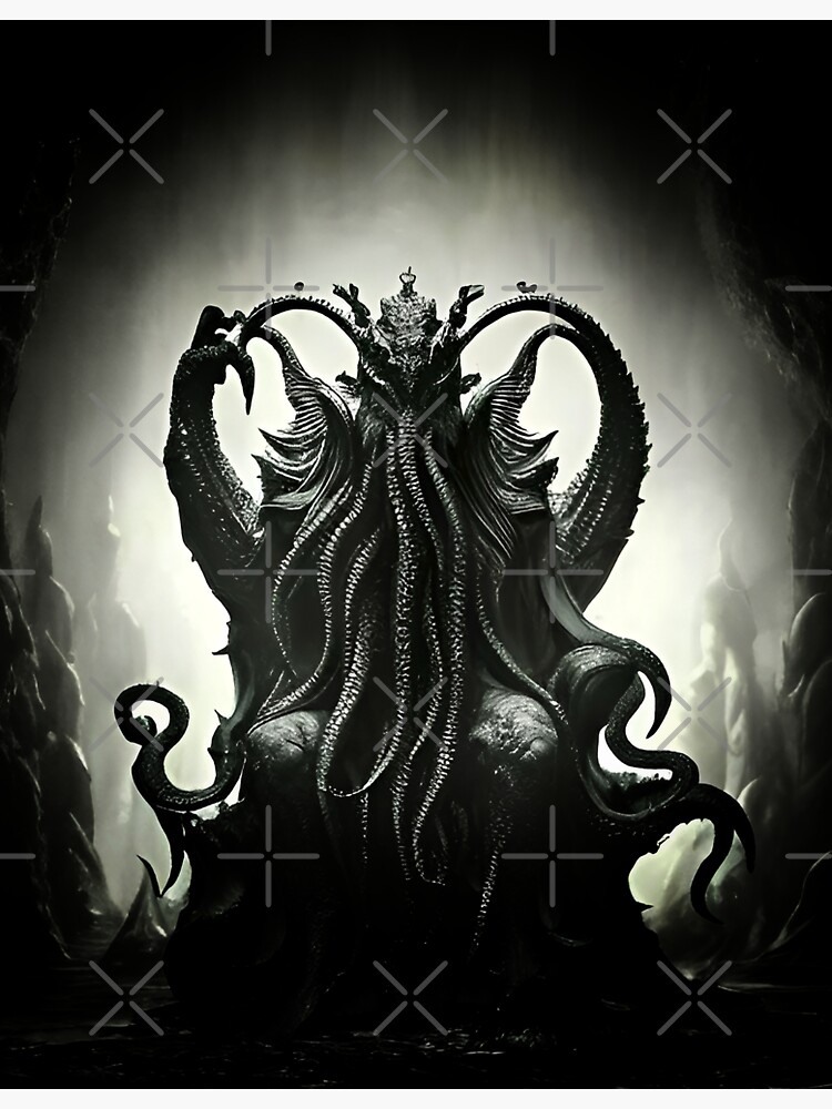 "Lord Cthulhu" Sticker for Sale by UnNamedHorror | Redbubble