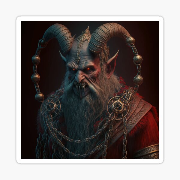 "Krampus" Sticker for Sale by AIOCCULT | Redbubble