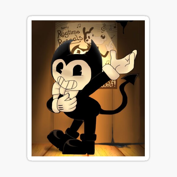 "bendy and the ink machine" Sticker for Sale by lovemyronaa | Redbubble