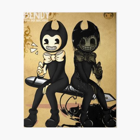 "bendy and the ink machine" Art Board Print for Sale by lovemyronaa ...