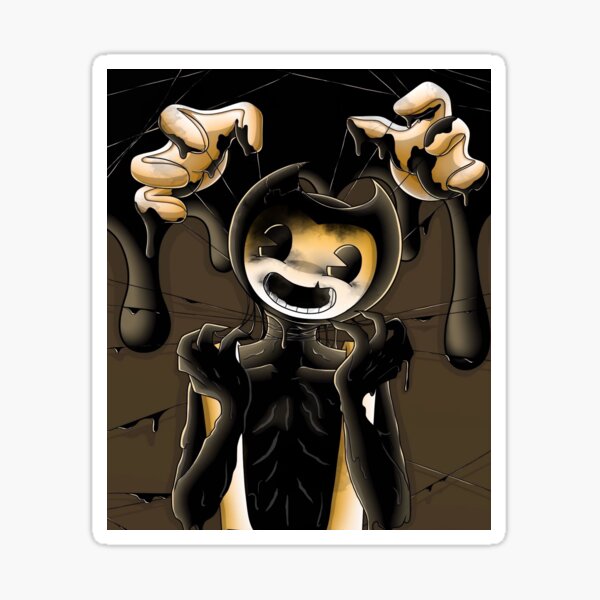 "bendy and the ink machine" Sticker for Sale by lovemyronaa | Redbubble