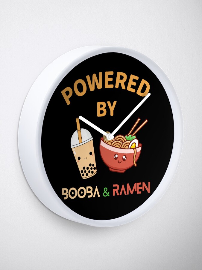 "Powered By Booba And Ramen, Kawaii Booba And Ramen, Japan Anime Food ...