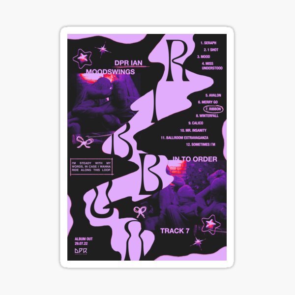 "DPR IAN, Ribbon" Sticker for Sale by babybluewoo | Redbubble