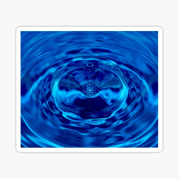 "water ripple" Sticker for Sale by Ahmedslman | Redbubble