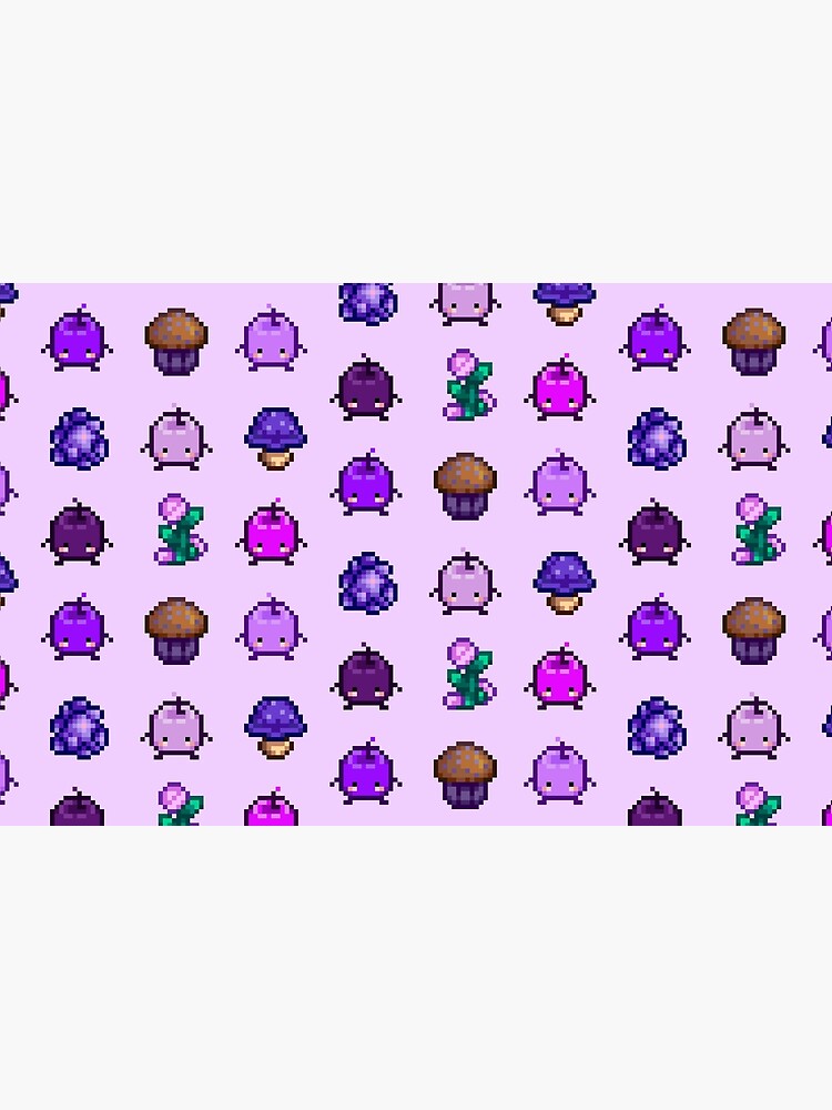 "Stardew Valley Purple Junimo Set" Zipper Pouch for Sale by shadowcass ...