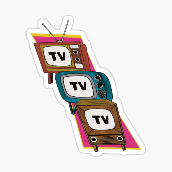 "Bat 66 Tv’s" Sticker for Sale by ashpinball | Redbubble