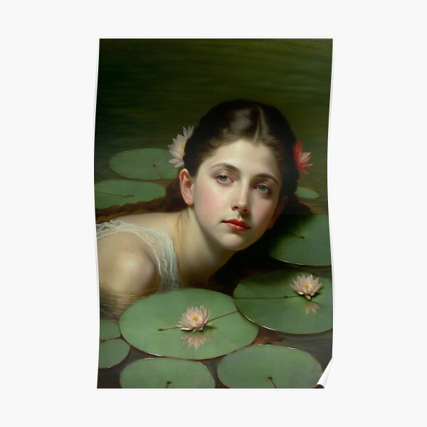 "Enchantment of the Forest - Nymph " Poster for Sale by faewildlingart ...