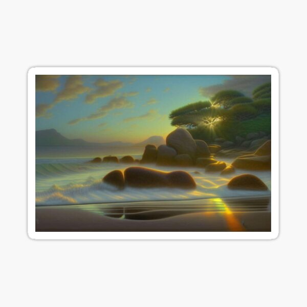 "Glisten" Sticker for Sale by PaigeCompositor | Redbubble