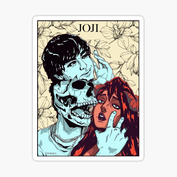 "Joji Glimpse of Us v.22 Color" Sticker for Sale by hansoloski | Redbubble