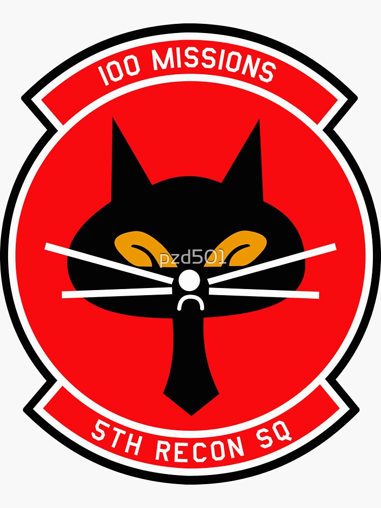 "USAF - 5th Reconnaissance Squadron - 100 Missions - Clean Style ...