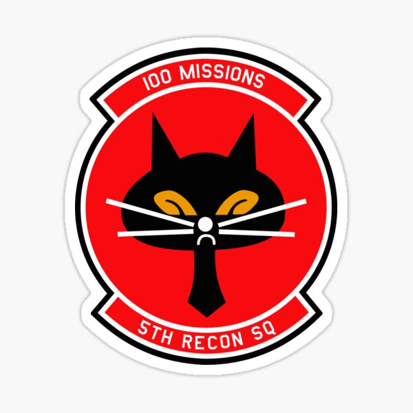 "USAF - 5th Reconnaissance Squadron - 100 Missions - Clean Style ...