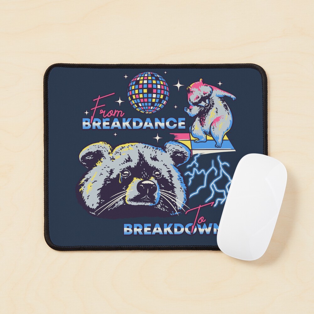 "Raccoon MEME | From Breakdance to Breakdown" Poster for Sale by ...