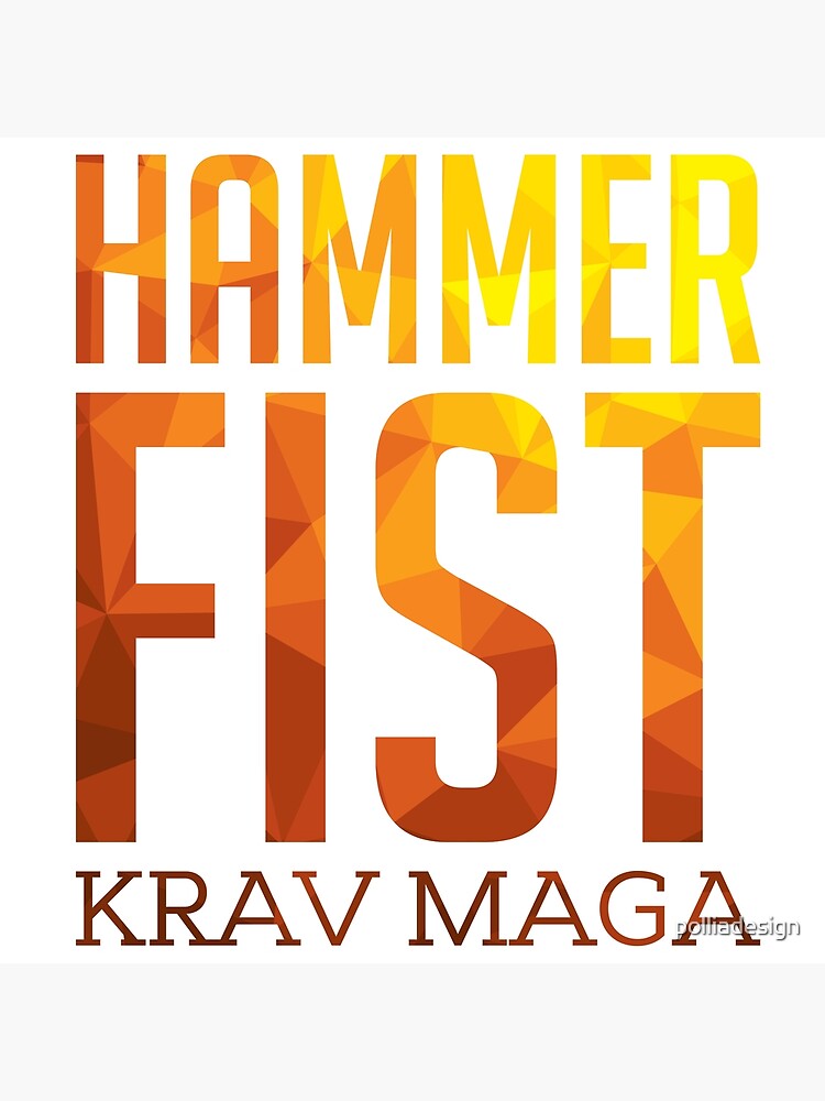 "Hammer Fist" Poster for Sale by polliadesign | Redbubble
