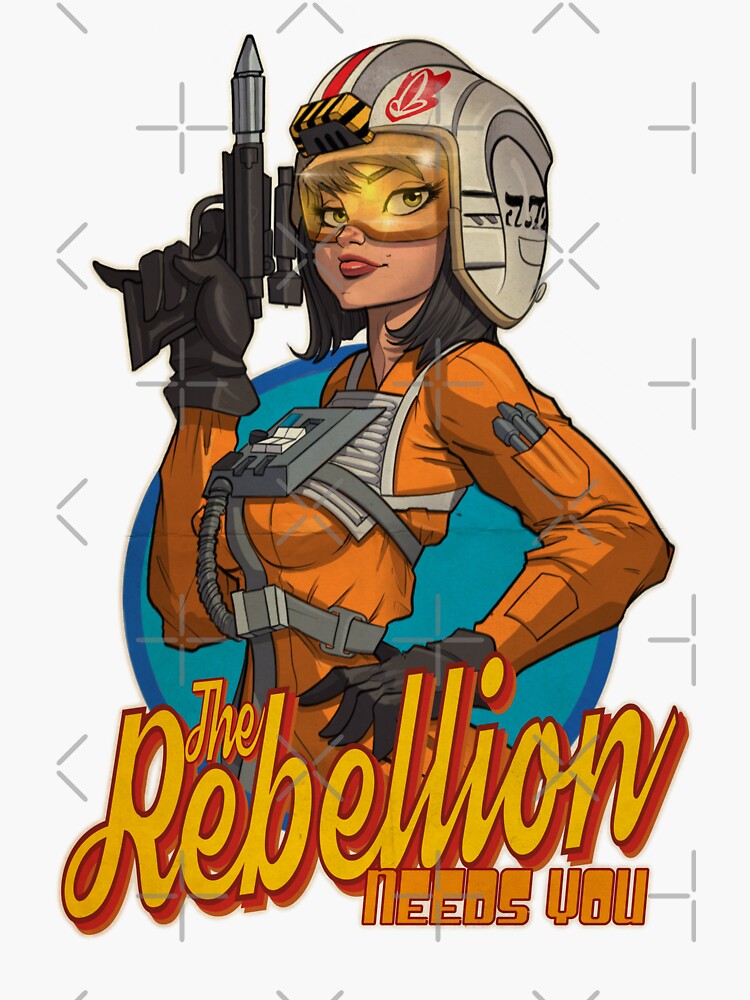 "Rebel Scum, The Rebellion Needs You. " Sticker for Sale by matlapping ...