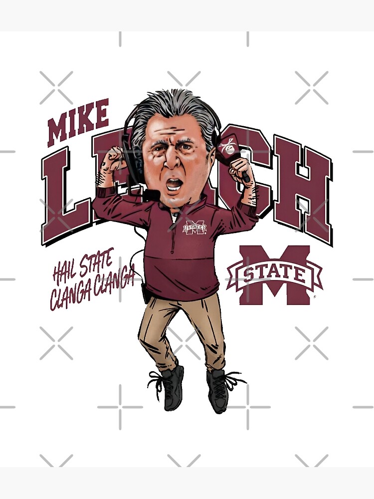 "mike leach" Poster for Sale by stacyfashion | Redbubble