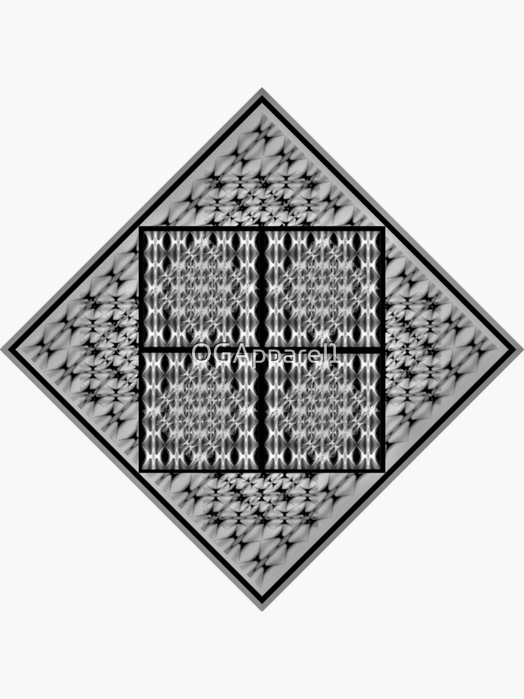 "Abstract Diamond Four Square Intersecting Lines Tiles Pattern Design ...
