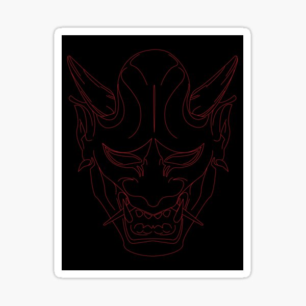 "ONI" Sticker by dave-simon | Redbubble
