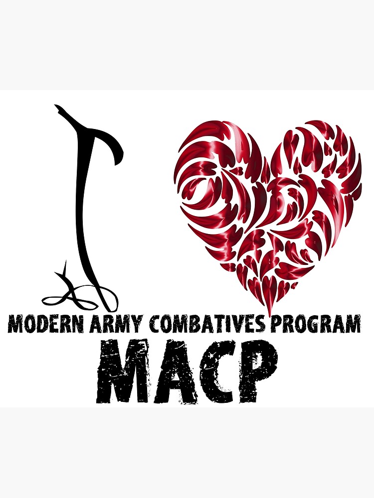 "Modern Army Combatives Program MACP T shirt Design" Poster by ...