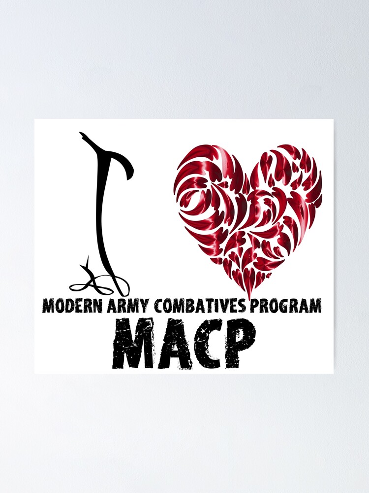 "Modern Army Combatives Program MACP T shirt Design" Poster by ...