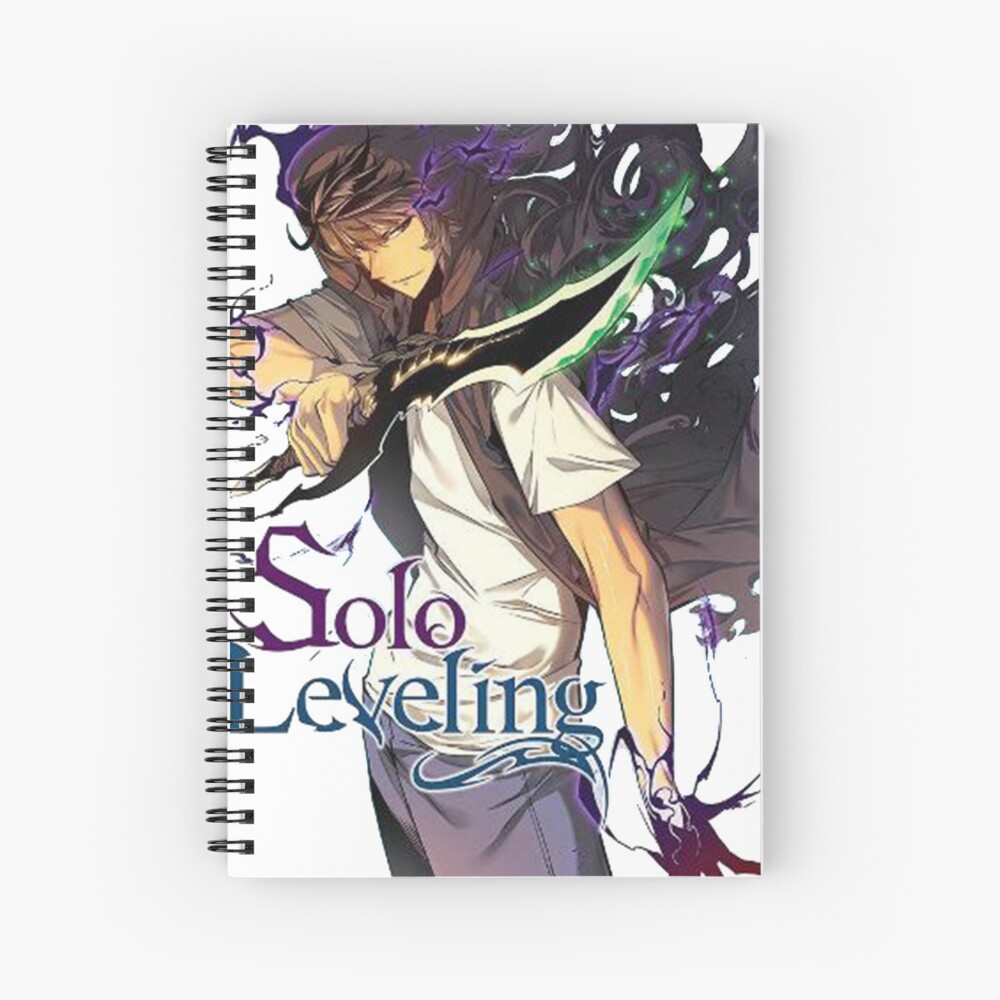 "Solo Leveling - Sung Jin Woo" Spiral Notebook for Sale by HD90 | Redbubble