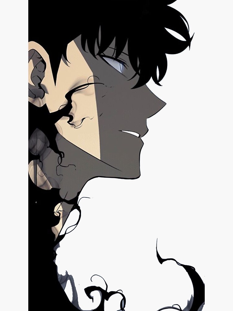 "Solo Leveling - Sung Jin Woo" Sticker for Sale by HD90 | Redbubble