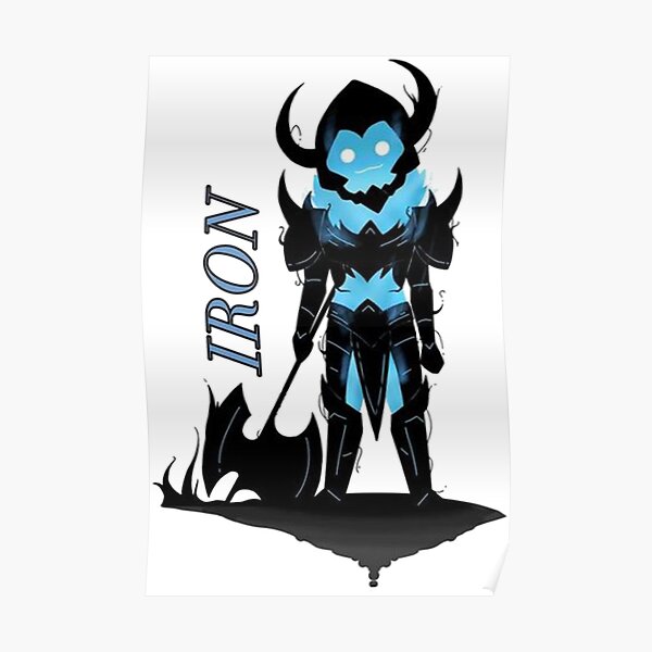 "Solo Leveling - Iron" Poster for Sale by HD90 | Redbubble
