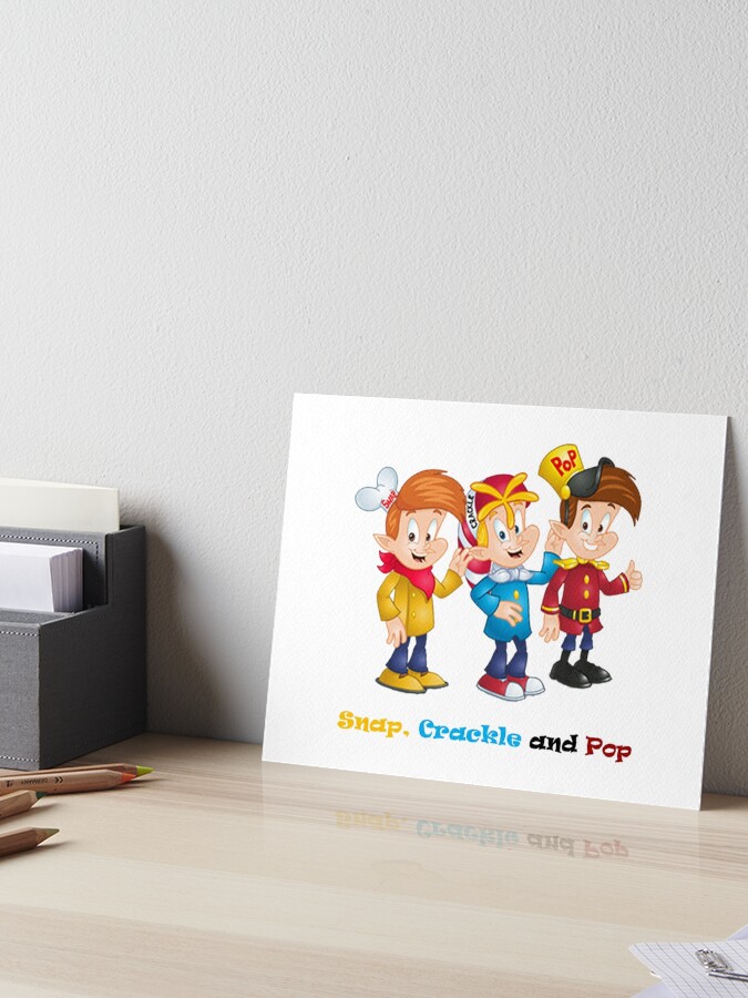"Snap, Crackle and Pop" Art Board Print for Sale by Par-kids | Redbubble