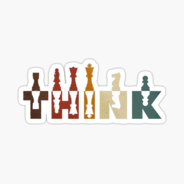 "Battle for thinking checkmate." Sticker for Sale by THE-TFG | Redbubble