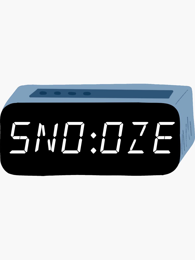 "sza snooze" Sticker for Sale by katiekimiko | Redbubble