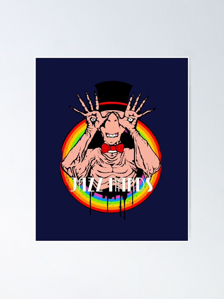 "Jazz Hands" Poster by KaspirJones | Redbubble