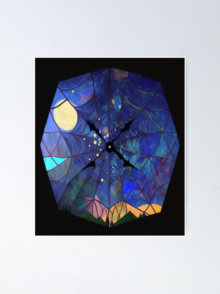 "Wednesday Addams Starry Night Window " Poster for Sale by RamezGallery ...