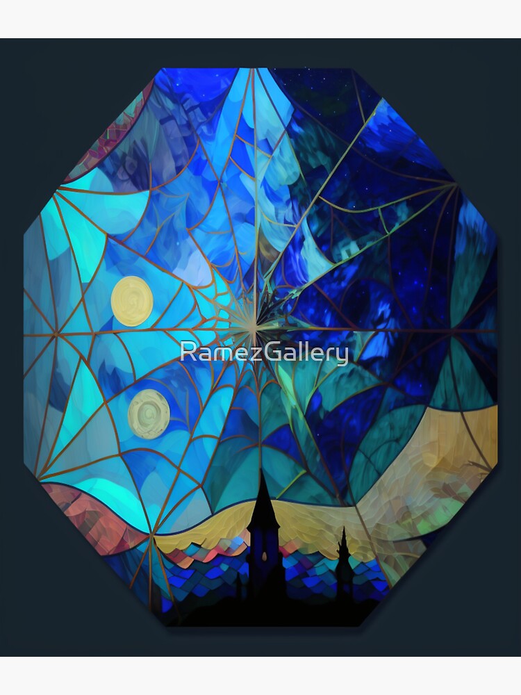 "Wednesday Addams Starry Night Window " Sticker for Sale by ...