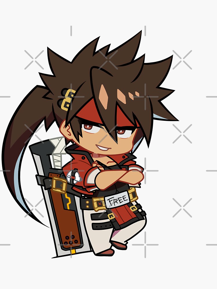 "Badguy Guilty Gear Guilty Chibi" Sticker for Sale by FGCStickers ...