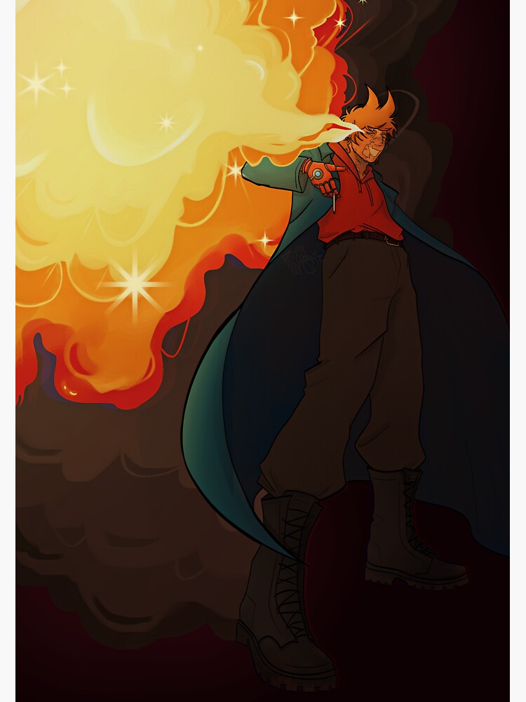 "Eddsworld Red Leader Tord" Sticker for Sale by Peachpoppp | Redbubble