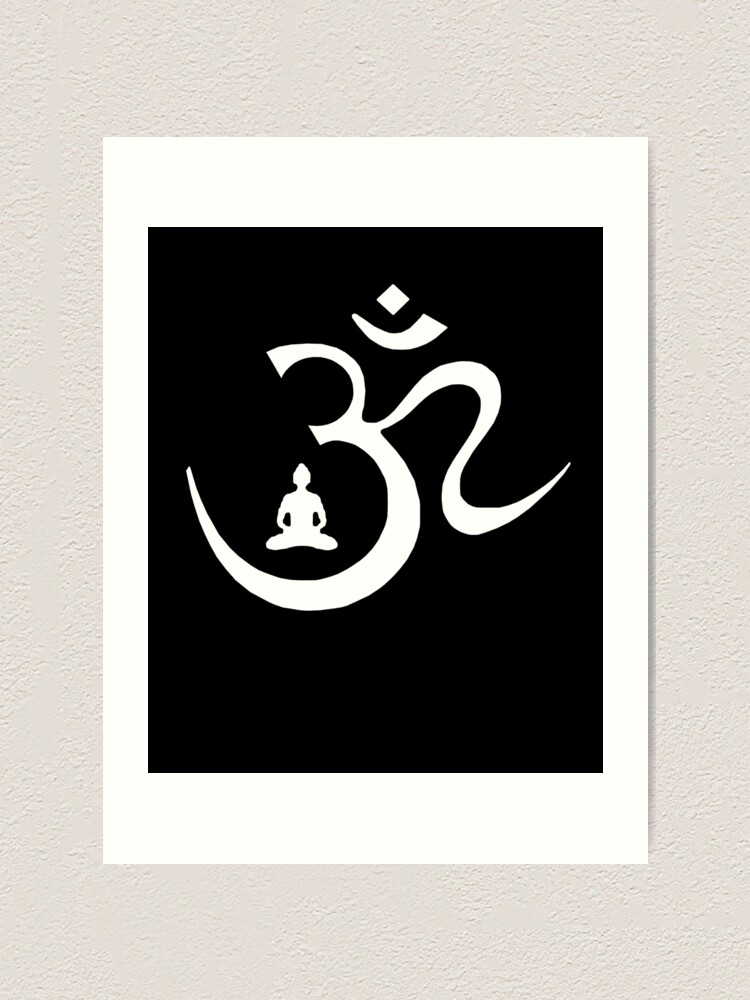 "OMM SYMBOL T-Shirt - Buddhism Buddha" Art Print by NoriTEEs | Redbubble