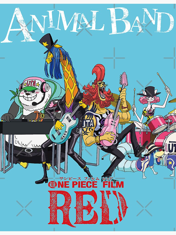 "animal band" Sticker for Sale by frederickknight | Redbubble
