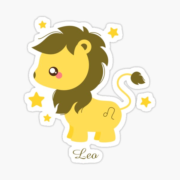 "Leo" Sticker by PenguinFreakSH3 | Redbubble