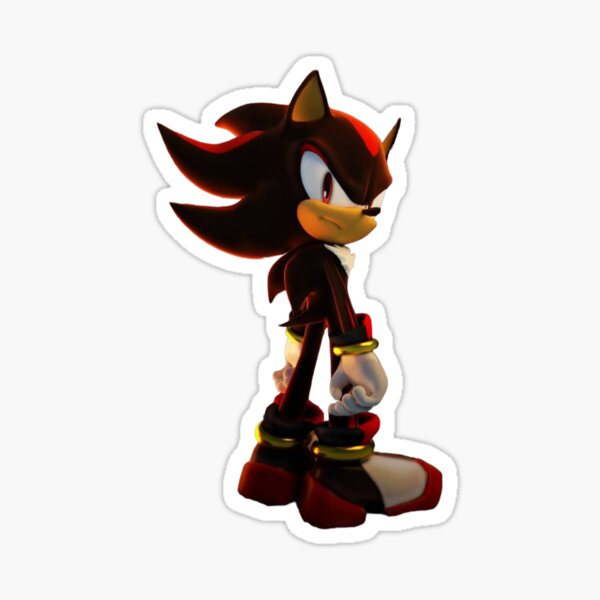 "Shadow the hedgehog " Sticker for Sale by Kgf001 | Redbubble