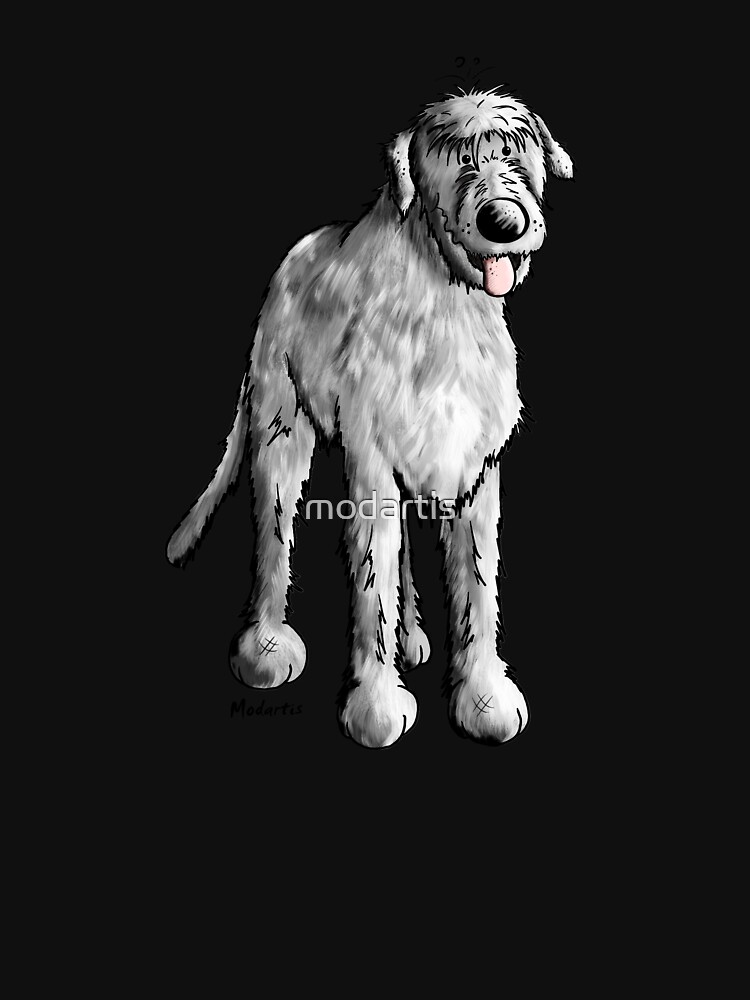 "Cute Irish Wolfhound - Dog - Dogs - Gift - Cartoon" T-shirt for Sale ...