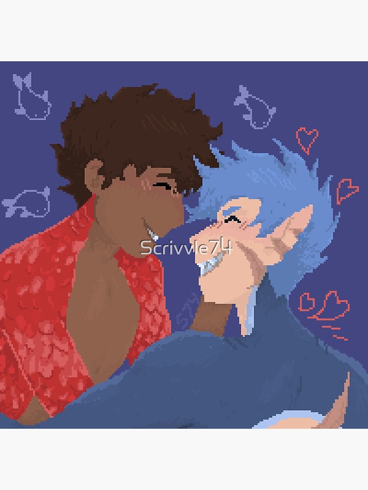 "Kappa and Siren Pixel Art" Sticker for Sale by Scrivvle74 | Redbubble