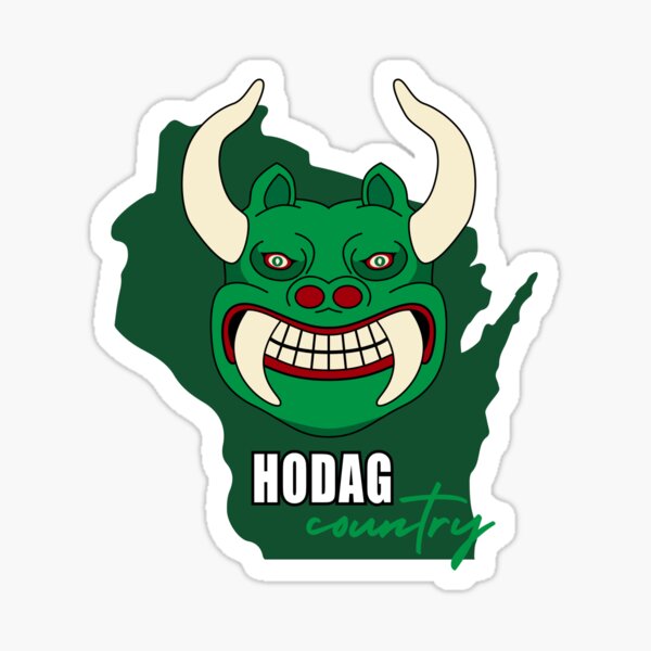 "Hodag Country Lone Beast 05" Sticker for Sale by BlueSkyTheory | Redbubble
