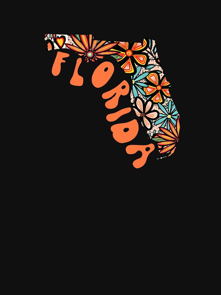 "Florida State Design | Artist Designed Illustration Featuring Florida ...
