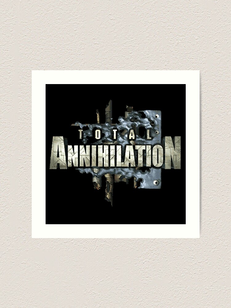 "Total Annihilation Logo" Art Print by MammothTank | Redbubble