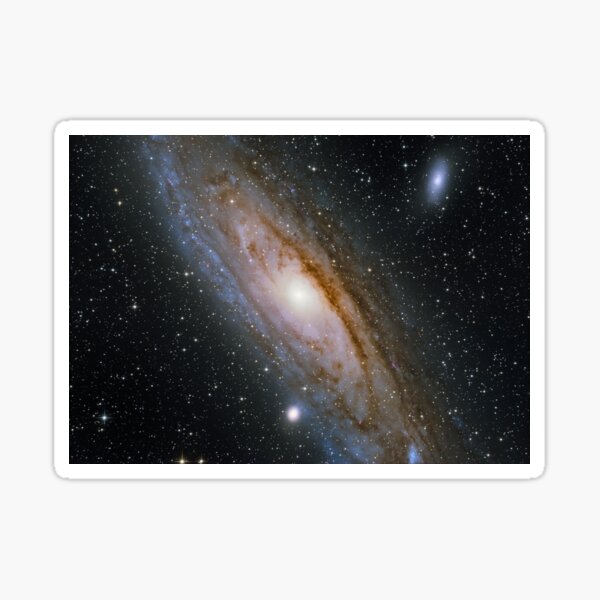 "Andromeda Galaxy" Sticker for Sale by Lrenz | Redbubble