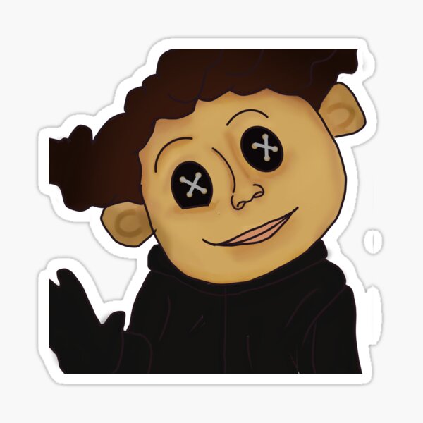 "Wybie" Sticker for Sale by honkmuffin | Redbubble