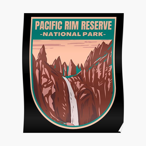 "Pacific Rim National Park Reserve" Poster for Sale by retrotravelart ...