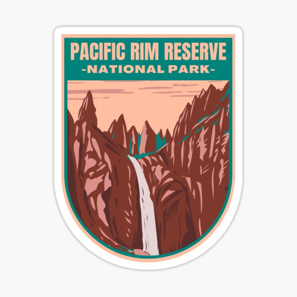 "Pacific Rim National Park Reserve" Sticker for Sale by retrotravelart ...